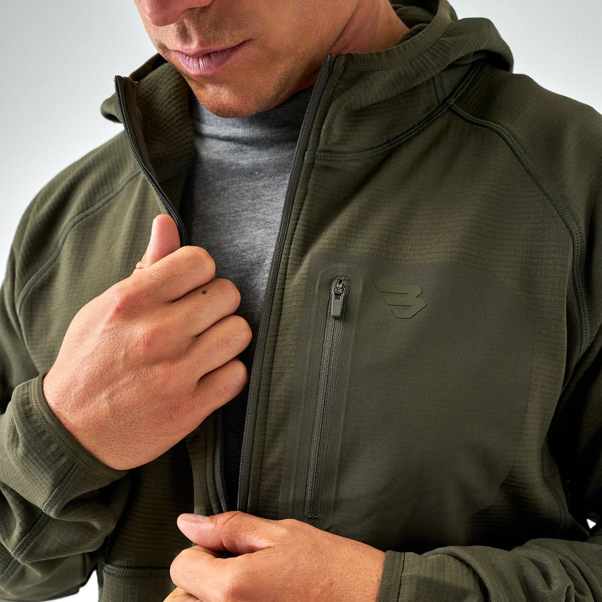 Blaze Tech Quarter Zip-Green – Pecan Creek Outfitters